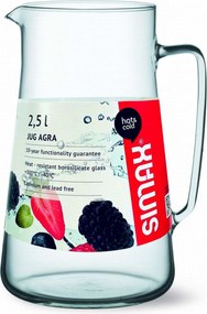 Simax džbán Agra z varného skla 2,5 l
