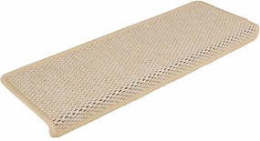 Samolepicí rohože na schody Sisal-Look 30 ks 65x21x4 cm Berber 3365893