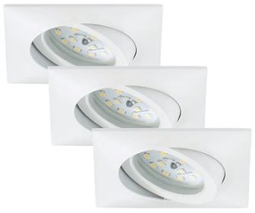 Briloner 7210-036 - SADA 3x LED Podhledové svítidlo ATTACH LED/5W/230V IP23 bílá