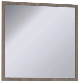 Čtvercové zrcadlo Anter - dub sonoma