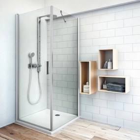 Roth Tower Line obdélnikový sprchový kout 120 x 90 x 201 cm brillant intimglass TCO1/1200_TBP/900_br_in