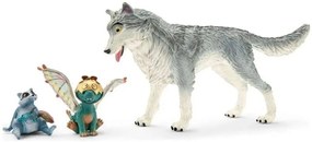 Figurky schleich bayala 70710 postavičky z filmu lykos, nugur a piuh