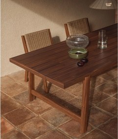 Zahradní jídelní stůl s deskou z akácie 100x200 cm Itani – Kave Home