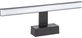 Aigostar - LED Koupelnové osvětlení zrcadla LED/8W/230V 4000K 40 cm IP44 černá