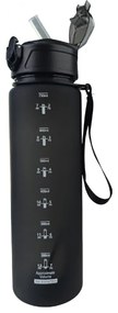 Flamenco Mystique Matná sportovní láhev na vodu 750ml černá ECARLA SPORTS BD48 pro fitness a outdoor aktivity