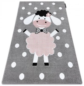 Dětský kusový koberec PETIT Ovečka šedý Rozměr: 180x270 cm