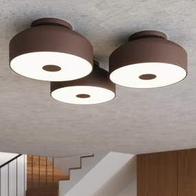 Sollux Lighting Stropní svítidlo OMIQ hnědé