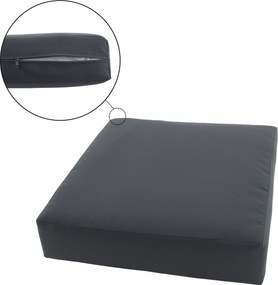 Kondela Zahradní ratanová pohovka, šedá/přírodní, MALORY