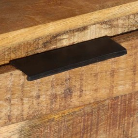 TV stolek 110 x 30 x 40 cm hrubé mangovníkové dřevo 338026