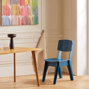 Sobuy SoBuy HFST01-B Kuchyňská židle Kancelářská židle Dětská židle Modrá 44,5x86x61cm