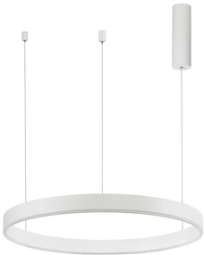 LED lustr Motif 60 bílé CCT s dálkovým ovládáním