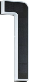 P 79842 Venkovní solární domovní číslo 1 IP44 3000K 0,2W nabíjecí baterie výměnná - PAULMANN
