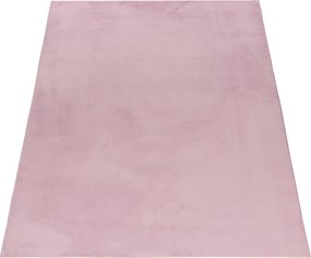 Ayyildiz, Běhoun Pouffy 5100 Rose, 80x250, růžová, obývací pokoj