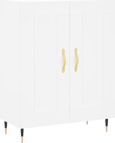 Skříň highboard bílá 69,5 x 34 x 180 cm kompozitní dřevo 3195771