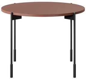 Kulatý kávový stolek Sonatia 60 cm - burgund