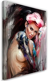 Gario Obraz na plátně Žena si zakrývá prsa - Dmitry Belov Rozměry: 40 x 60 cm