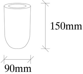 Stolní lampa Kavuk Egg hnědá