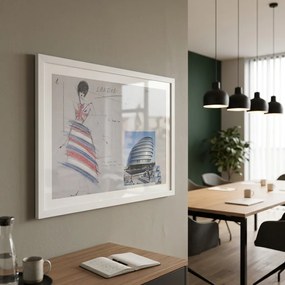 Liběna Rochová | London Rám: Bílý, Velikost: 30 x 40 cm