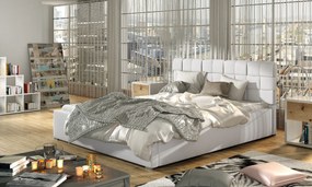 Grand postel 140x200 + kovový rošt/plynové písty/úložný prostor Materiál / Dekor: Paros 05