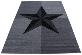 Ayyildiz, Kusový koberec Plus 8002 grey, 80x150, šedá, chodba / předsíň
