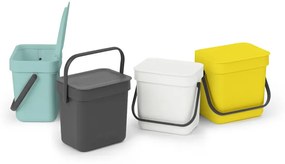 Brabantia Odpadkový koš Sort & Go 3 l - šedá