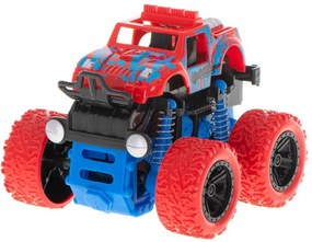 Auto kik terénní auto monster truck 1:36 červenomodré