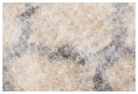 Kusový koberec shaggy Deniz krémový 80x150cm