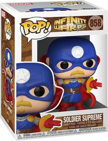 Funko pop marvel: infinity warps- soldier supreme