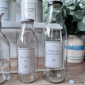 Dávkovač mýdla FRANC 250 ml se stříbrným šroubovacím víčkem
