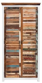 Předsíňová šatní skříň z recyklovaného dřeva Melbourne