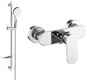 Mexen Milo DF05 sprchová baterie se sprchovou sadou, chrom - 7134R05-00