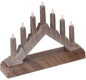 Koopman Vánoční svícen Candle roof, 15,7 cm