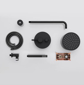 Design podomítková baterie DOPORRO BATH Black