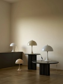 Louis Poulsen Stolní lampa Panthella 320 Opal Beige, béžová barva, plast