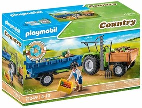 Playmobil Playmobil 71249 Traktor s přívěsem