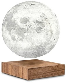 Hnědá LED stolní lampa (výška 14 cm) Moon – Gingko