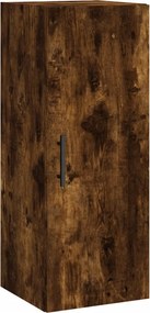 Skříň highboard kouřový dub 34,5 x 34 x 180 cm kompozitní dřevo 3198878