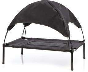Lehátko pro psa fudajo – 91 × 76 × 16 cm, 35 kg, černá (61146)