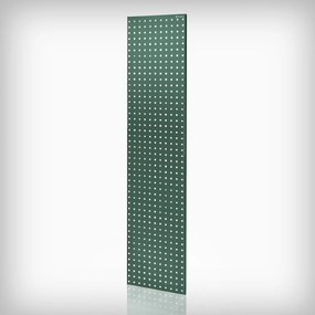 Perforovaná tabule k regálu zelená: JOHNNY, 2 kusy, 1800 x 20 x 420 mm