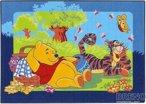 Breno Kusový koberec WINNIE W43 - Winnies Picnic, 95x133 cm, Vícebarevné