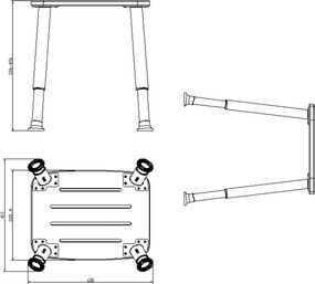 Sapho, Koupelnové sedátko, bambus, AE865