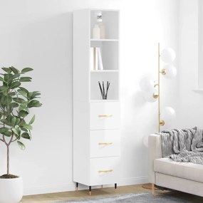 vidaXL Skříň highboard 34,5 x 34 x 180 cm kompozitní dřevo [3189679] Barva: dub sonoma