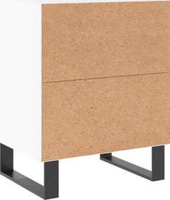 vidaXL Noční stolky 2 ks 40 x 30 x 50 cm kompozitní dřevo [826849] Barva: bílá s vysokým leskem