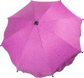 Slunečník na kočárek Jeans purpurový