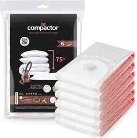 Compactor Bag Aspispace L 120 litrů / Sada 6 ks vakuových úložných pyt