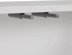 Bílý TV stolek 180x45x32 cm Aurelia – Kalune Design