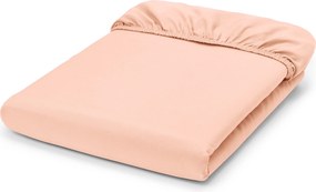 Tchibo - Žerzejové napínací prostěradlo, nadměrná velikost, světle růžová