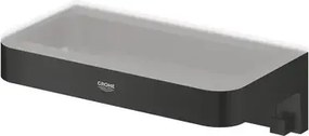 Grohe QuickFix Start Cube - Polička - délka 20 cm matná černá