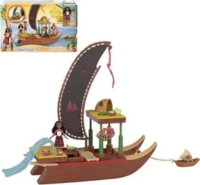 Mattel Garland small doll vaiana transforming boat / od 3 let