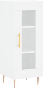 Skříň highboard bílá 34,5 x 34 x 180 cm kompozitní dřevo 3199033